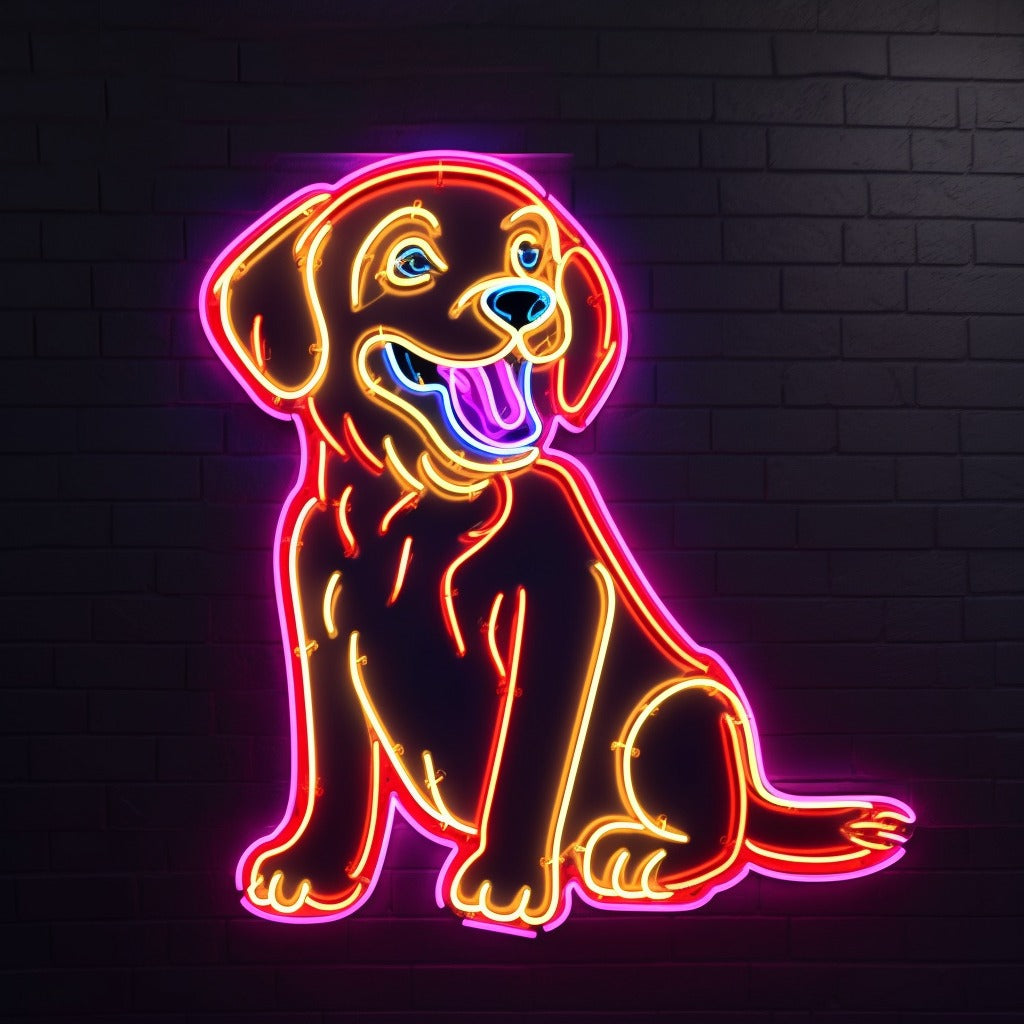 Create a Custom Neon Sign for Your Pet - vinacustom