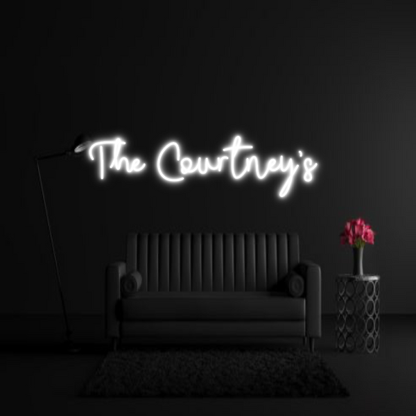 CREATE YOUR OWN WEDDING NEON SIGN The Courtney’s - vinacustom