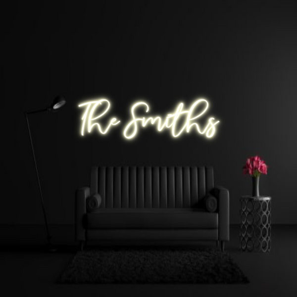 CREATE YOUR OWN WEDDING NEON SIGN The Smiths - vinacustom