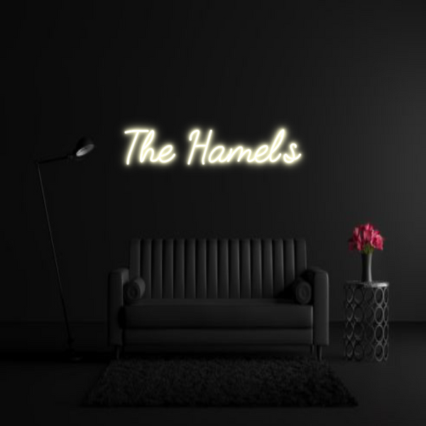 CREATE YOUR OWN WEDDING NEON SIGN The Hamel’s - vinacustom