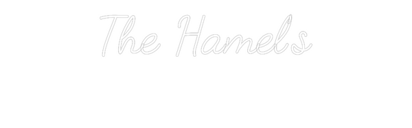 CREATE YOUR OWN WEDDING NEON SIGN The Hamel’s - vinacustom