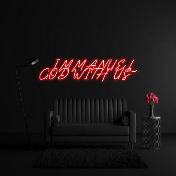 CREATE YOUR OWN WEDDING NEON SIGN IMMANUEL ... - vinacustom