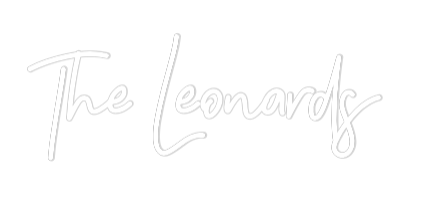 CREATE YOUR OWN WEDDING NEON SIGN The Leonards - vinacustom
