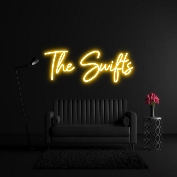 CREATE YOUR OWN WEDDING NEON SIGN The Swifts - vinacustom