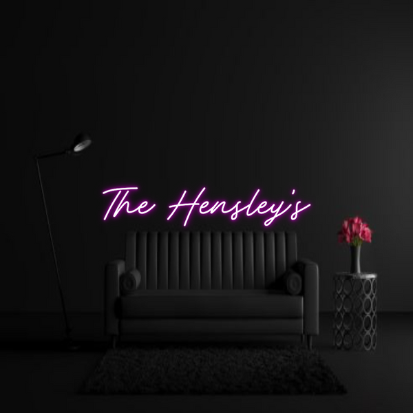 CREATE YOUR OWN WEDDING NEON SIGN The Hensley’s - vinacustom