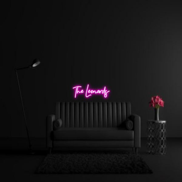 CREATE YOUR OWN WEDDING NEON SIGN The Leonards - vinacustom